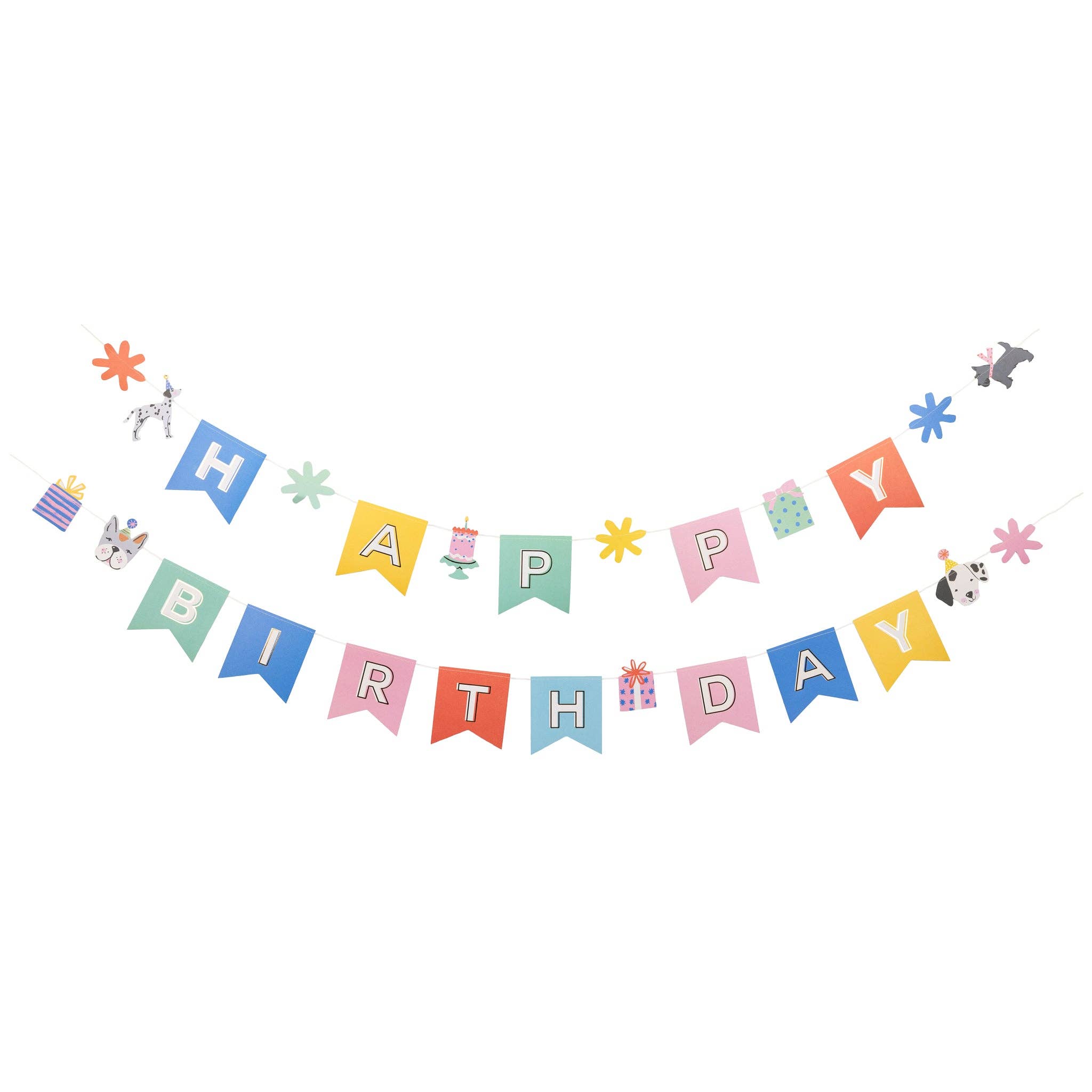PET1102 - Happy Birthday Banner - Dog - Any Occasion Balloons
