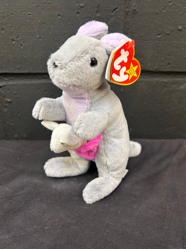 Ty Beanie Baby Kayla the Kangaroo with a baby Kangaroo - Any Occasion ...