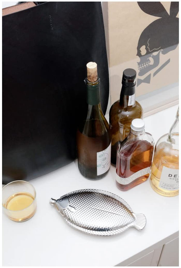 Big Fish Flask in Silver - Any Occasion Balloons