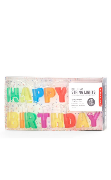 Happy Birthday String Lights - Any Occasion Balloons